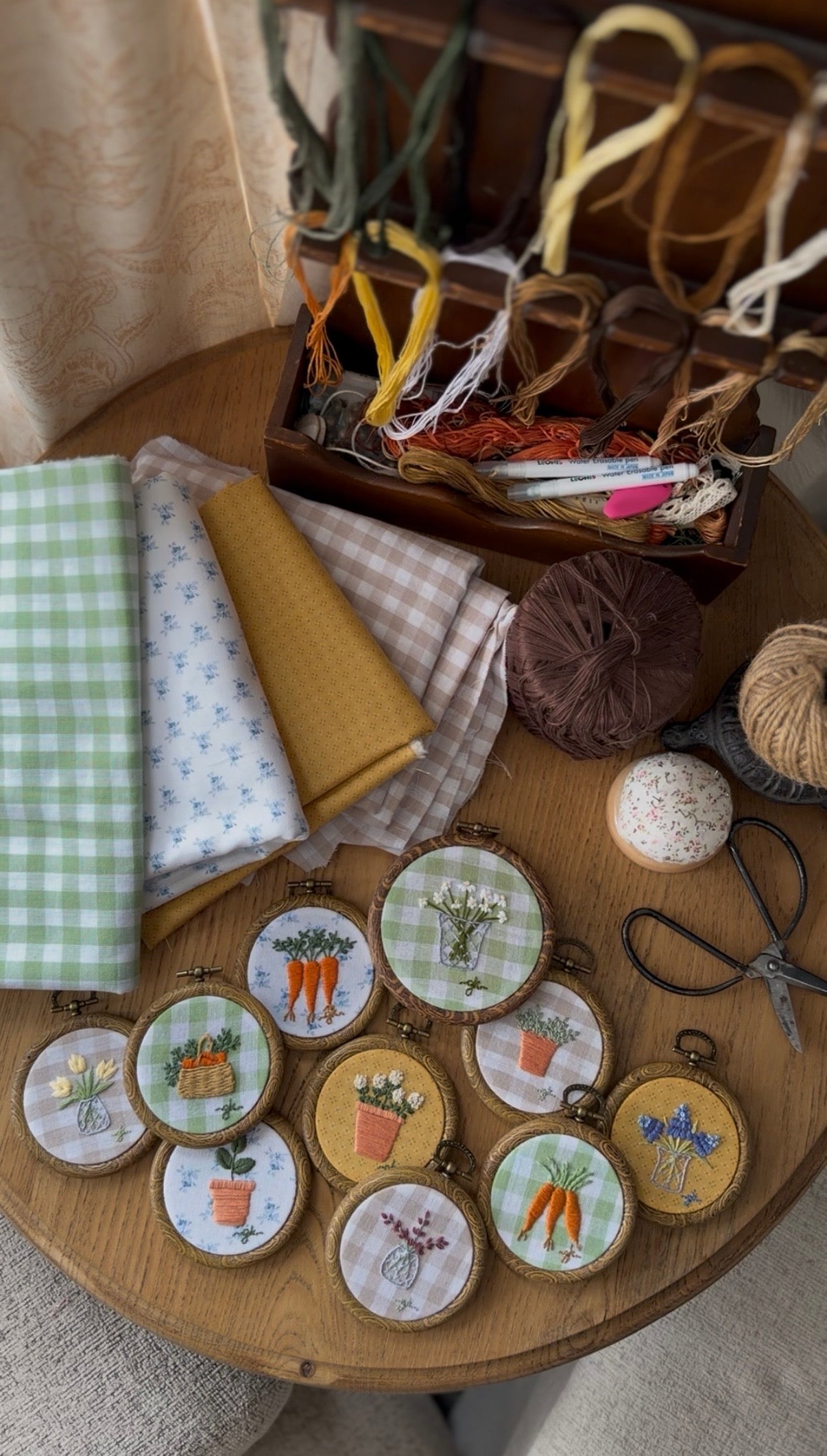 Spring Embroidery – Klapper Kottage